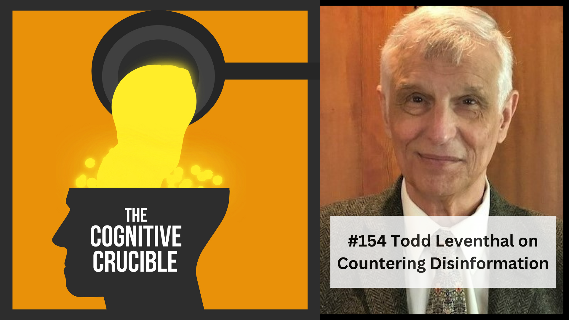The Cognitive Crucible Episode #154 Todd Leventhal on Countering Disinformation