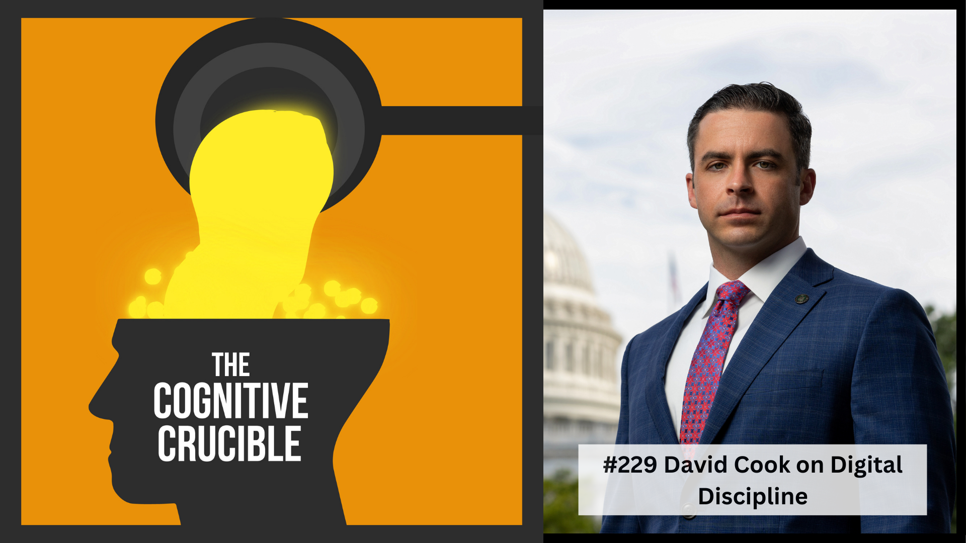 The Cognitive Crucible Episode #229 David Cook on Digital Discipline