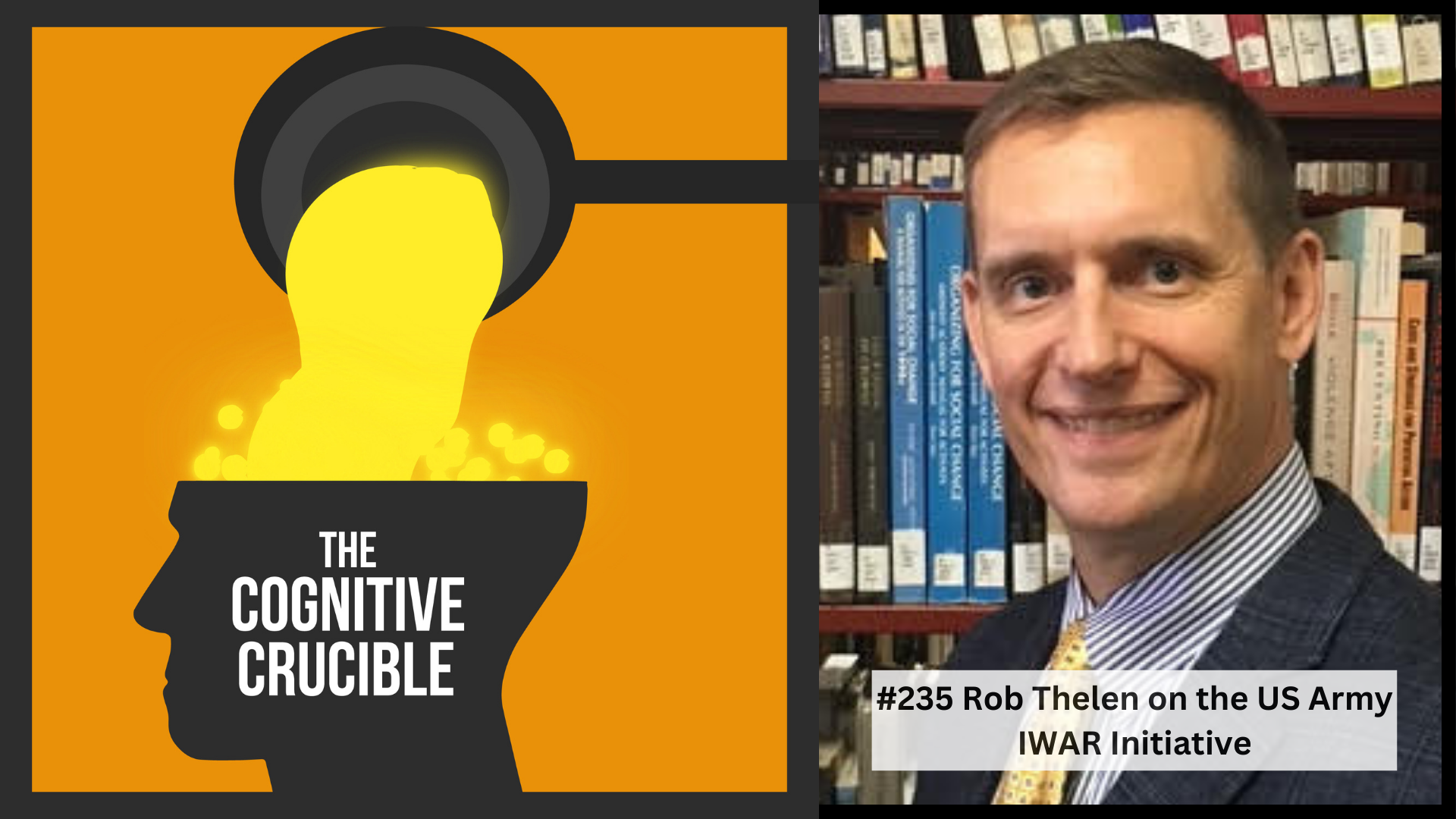 The Cognitive Crucible Episode #235 Rob Thelen on the US Army IWAR ...